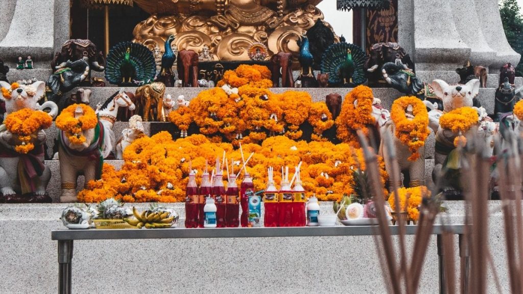 Why Do People Leave Red Fanta At Shrines In Thailand? - Traveller's Elixir