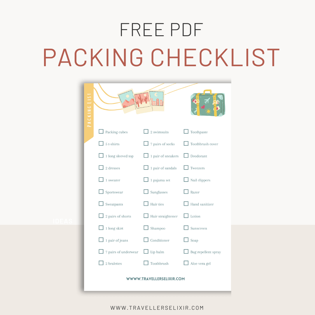 Ultimate Packing List For Long Term Travel