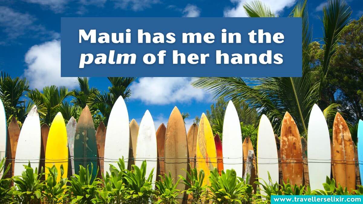 140 Maui Captions For Instagram - Puns, Quotes & Short Captions