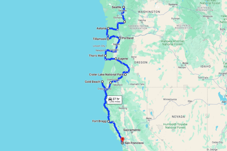 The Ultimate Seattle To San Francisco Road Trip Itinerary