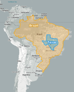 23 Amazing Maps That Show The True Size Of Texas