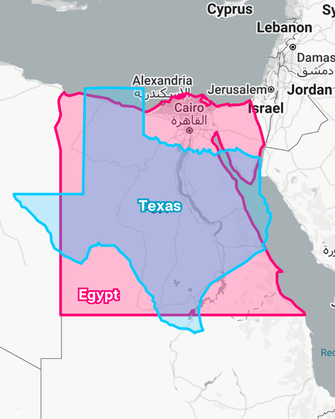 23 Amazing Maps That Show The True Size Of Texas