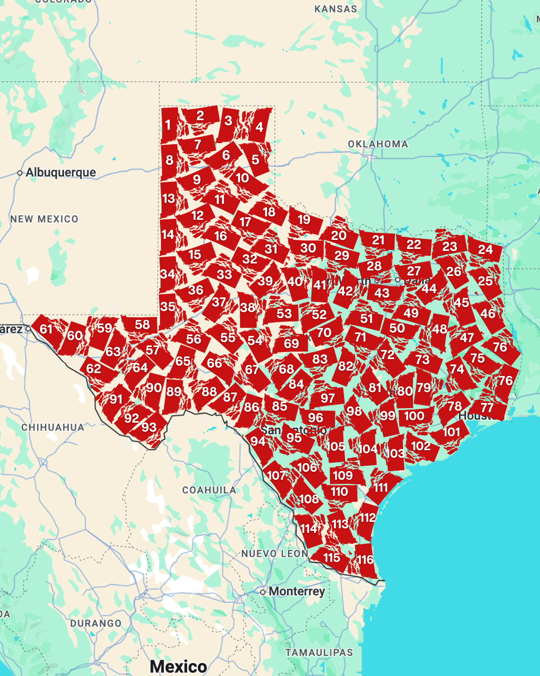 23 Amazing Maps That Show The True Size Of Texas