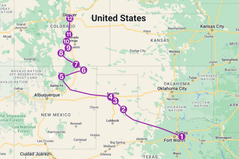 The Ultimate Dallas To Denver Road Trip Itinerary