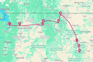 The Ultimate Seattle To Yellowstone National Park Road Trip