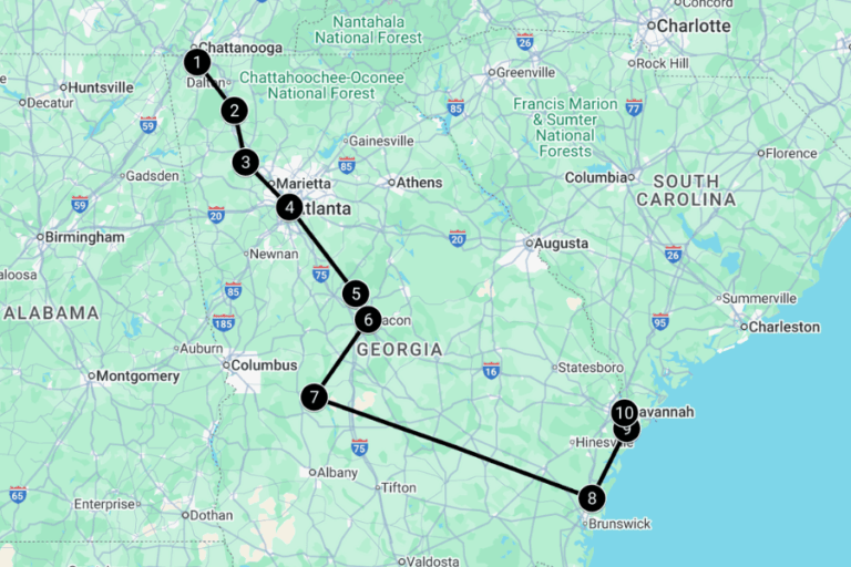 10 Historic Sites That Tell The Story Of Georgia