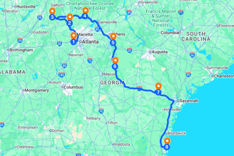 The Forgotten Georgia Road Trip