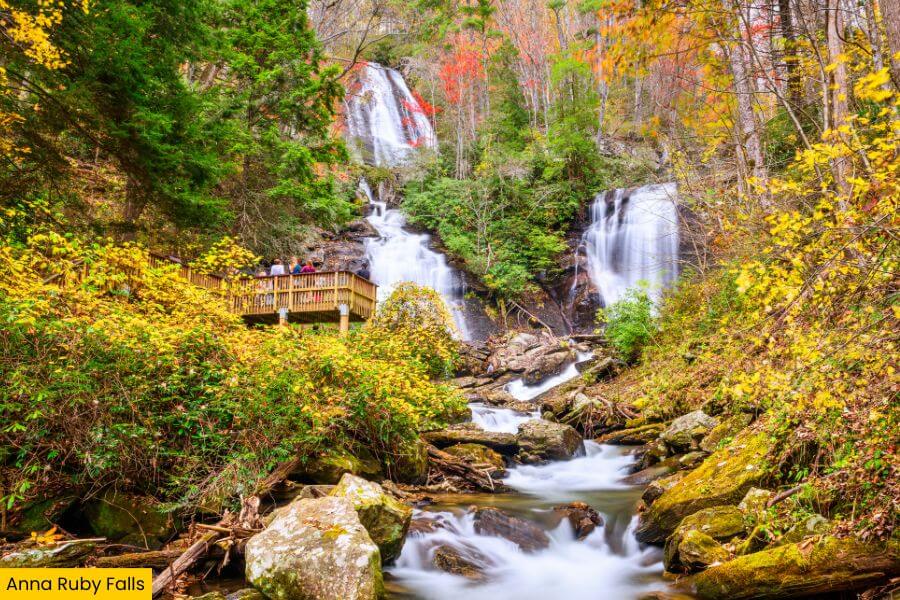 The Prettiest Waterfall Hikes in North Georgia Under 2 Miles