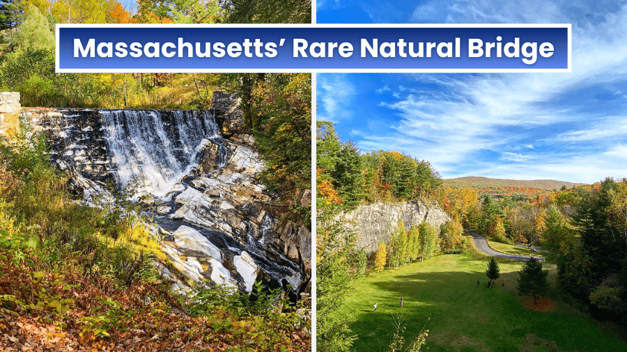 This Hidden Massachusetts Park Is Home to a Rare Natural Bridge