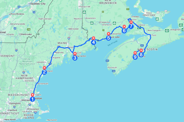 The Ultimate Boston to Nova Scotia Road Trip Itinerary