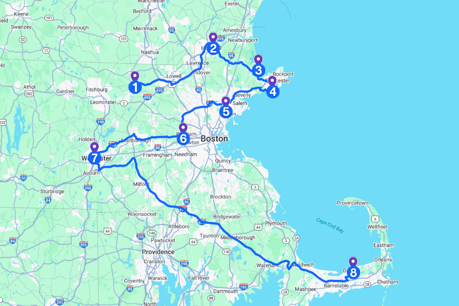 This Dreamy Massachusetts Road Trip Takes You To 8 Hidden Castles