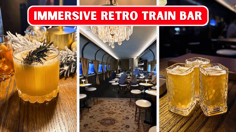 This Immersive Vintage Train Bar Is One of Texas’s Best-Kept Secrets