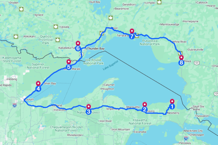The Ultimate Lake Superior Waterfalls Road Trip Itinerary